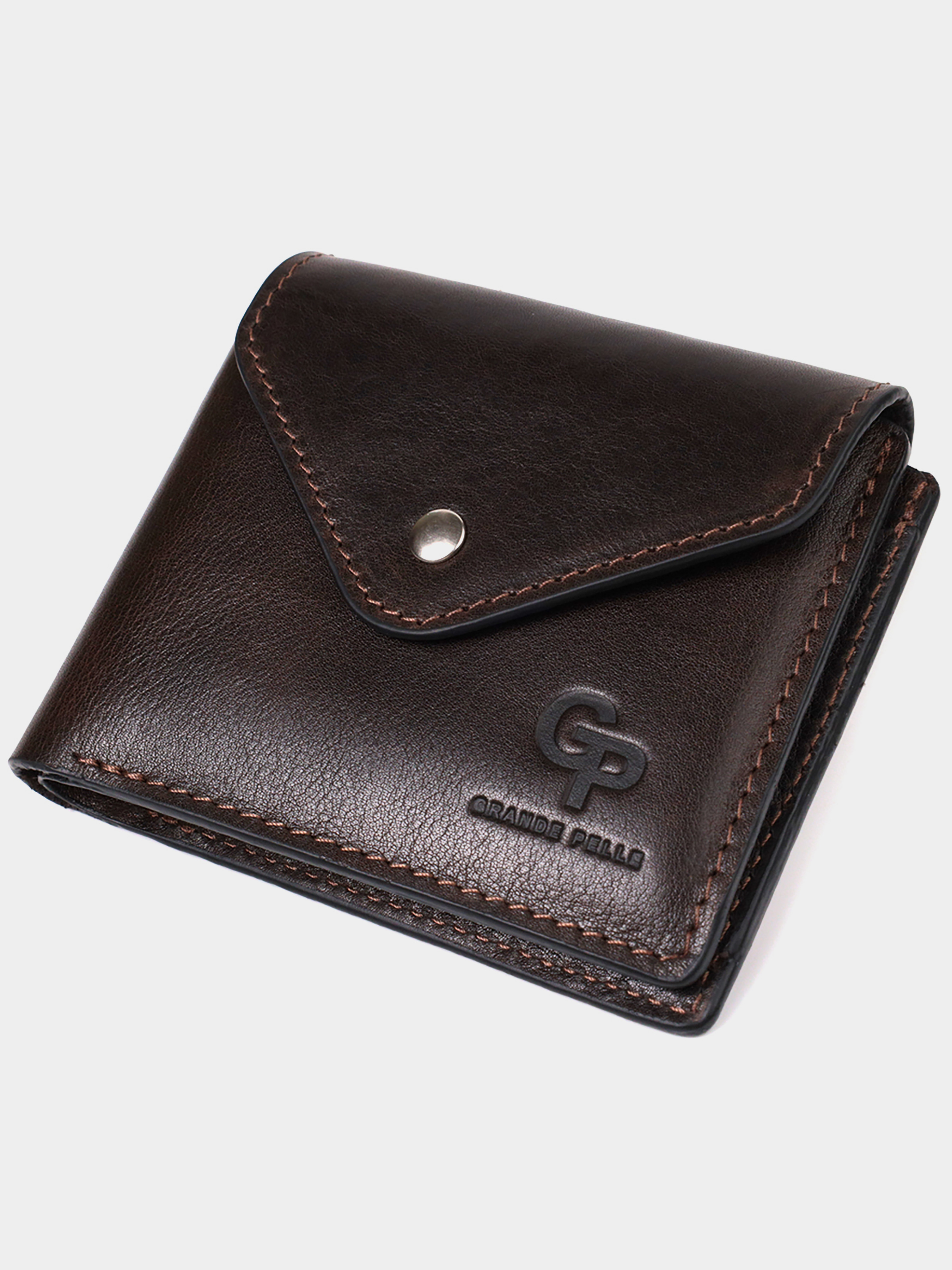 Кошелек Grande Pelle bag24_16807 для мужчин, цвет: Коричневый - купить ...