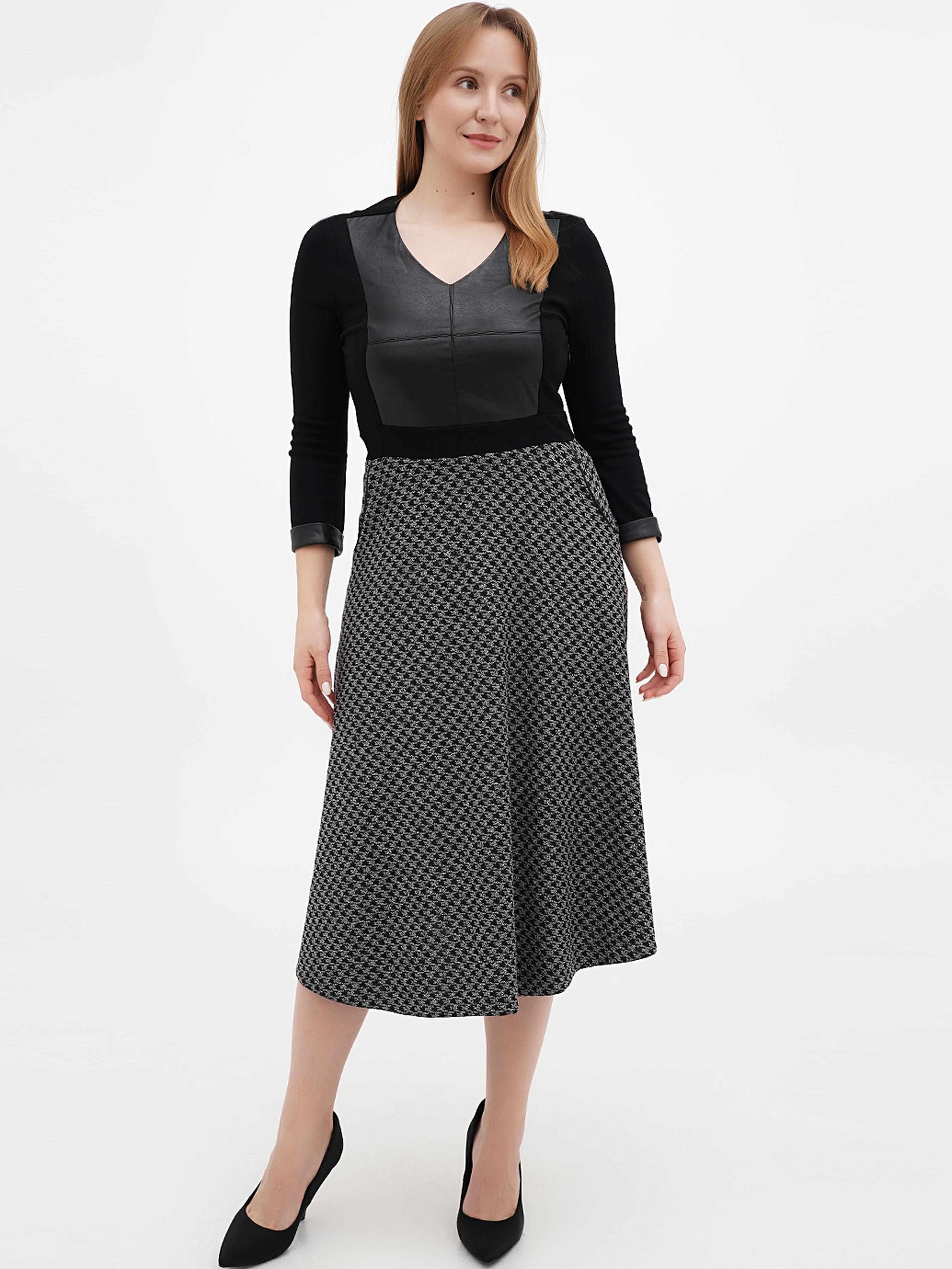 Сукня міні Sassofono A271-SC-4038 для жінок, колір: Чорний - купити в ...