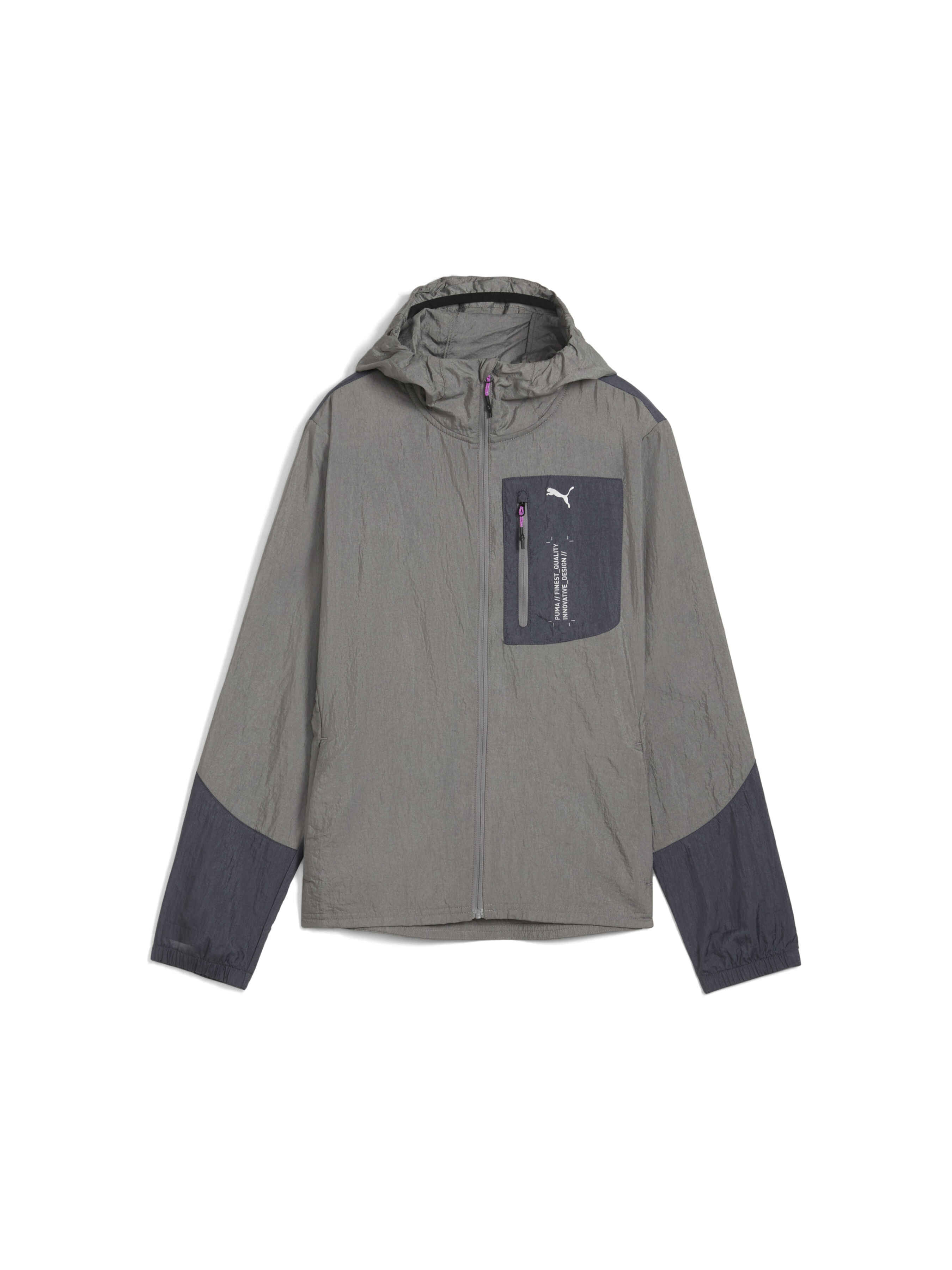 Вітровка PUMA W Seasons Windcell Jacket 526822 для жінок, колір: Сірий ...