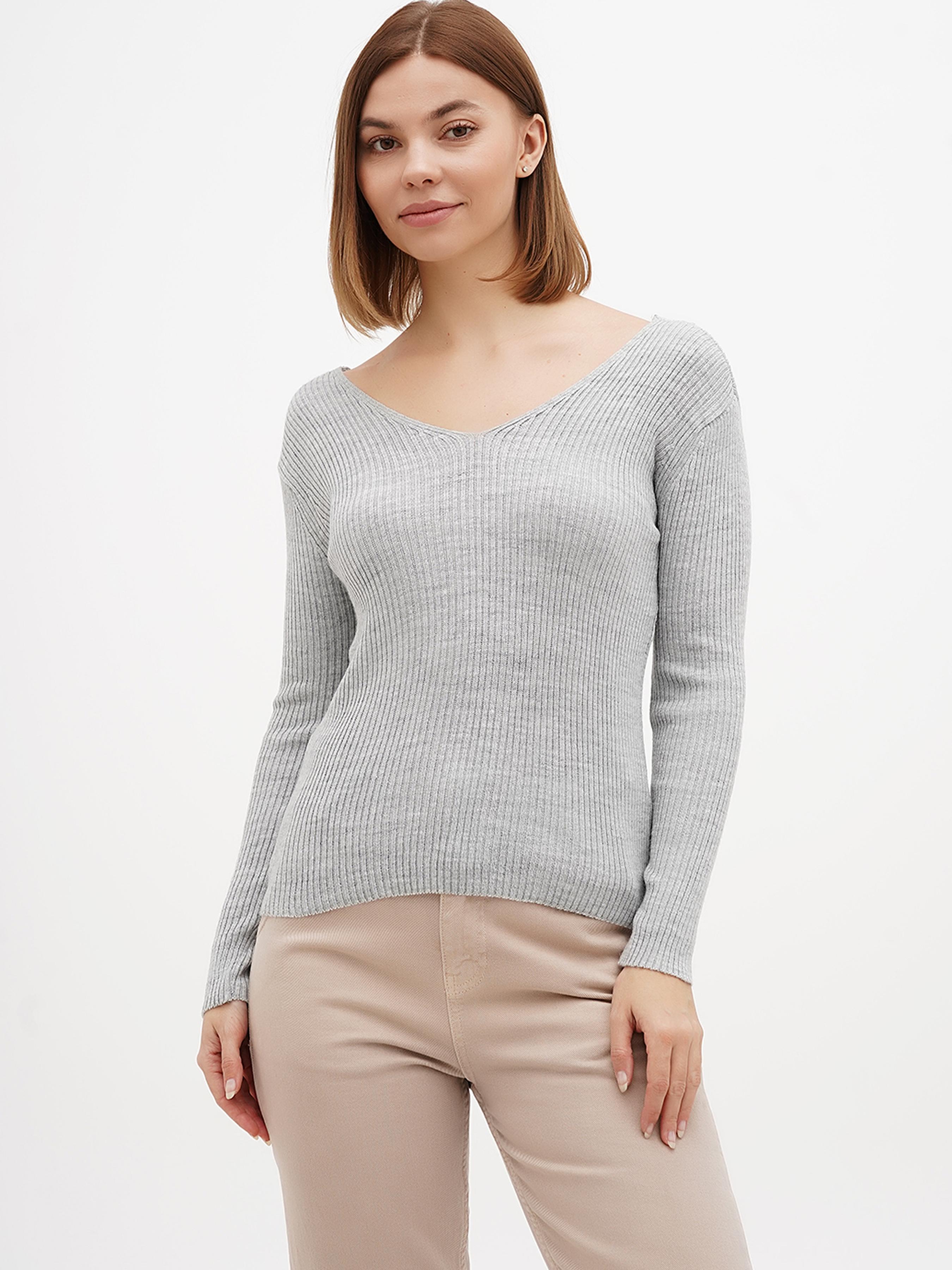 Лонгслів Sassofono A271-SC-1534 для жінок, колір: Сірий - купити в Києві, Україні в магазині ...