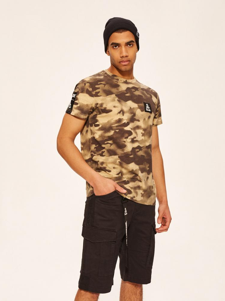 Футболка DIVERSE Dkr V 0322 10039180 для чоловіків, колір: Хакі ...