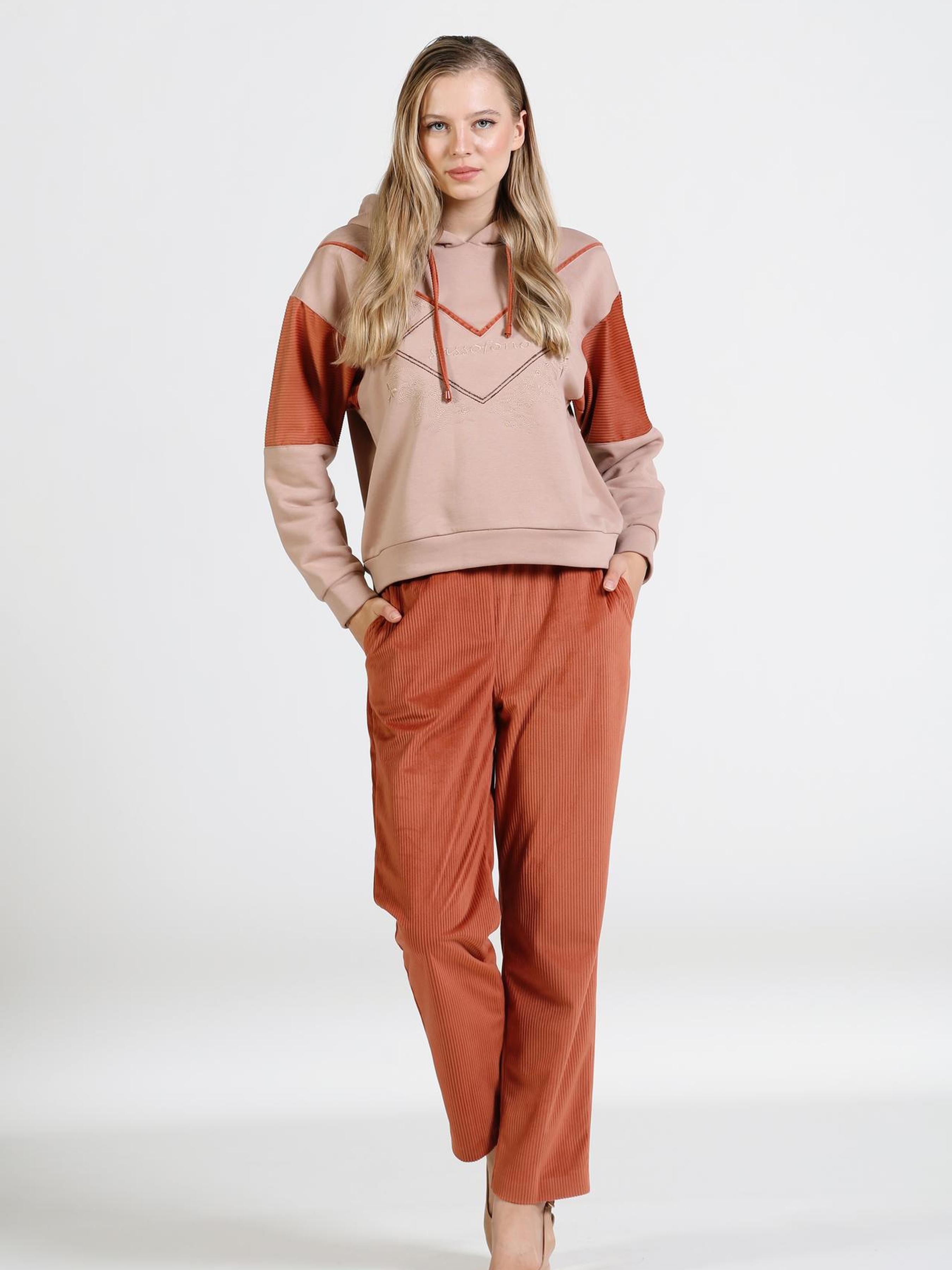 Штани повсякденні Sassofono A241-SF-361011 для жінок, колір ...