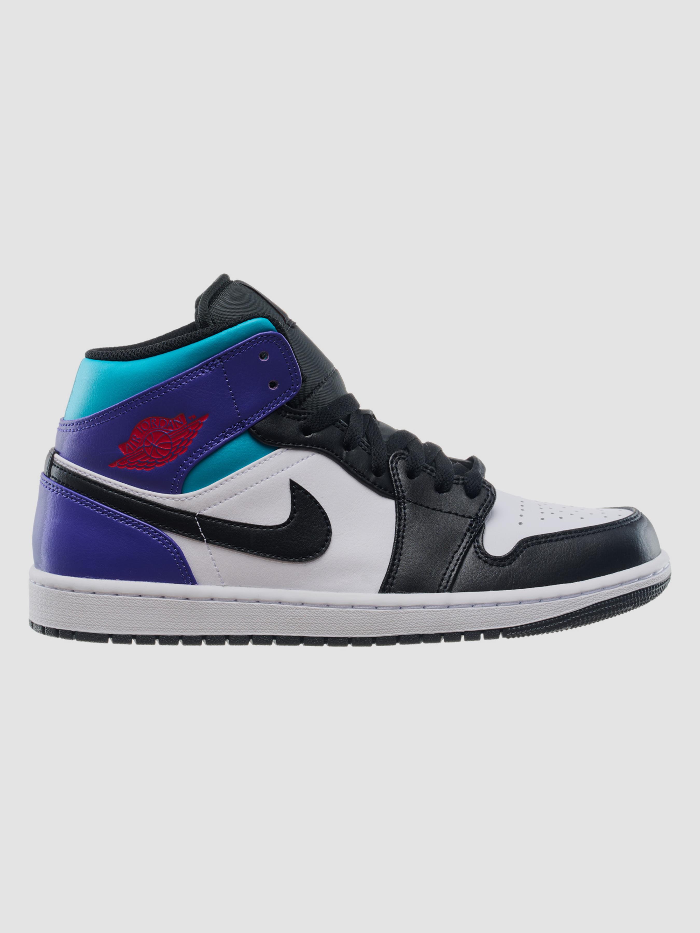 Кросівки Jordan Air 1 Mid DQ8426-154 для чоловіків, колір: Білий ...