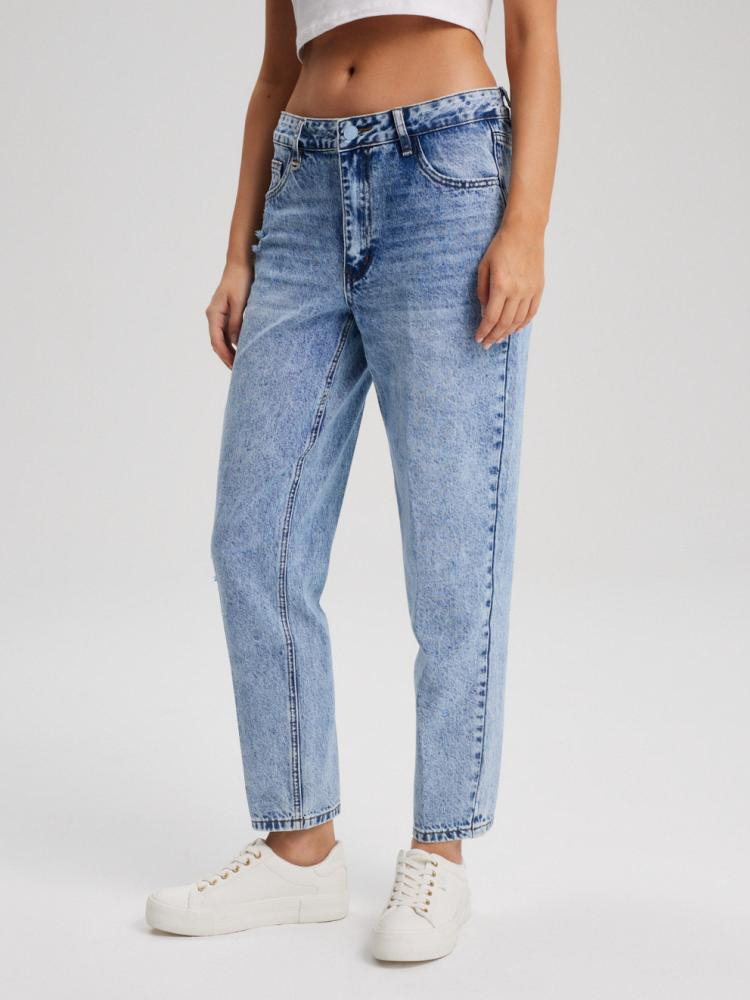 Бойфренди DIVERSE Losena 10044029 для жінок, колір: Блакитний - купити ...